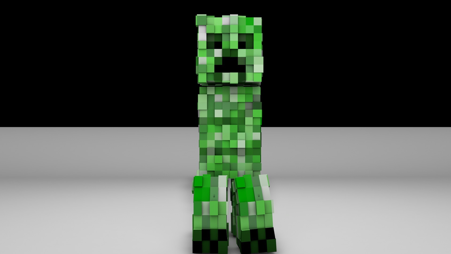 Minecraft Creeper | Rigged | VotoN Free 3D Model - .lib4d - Free3D