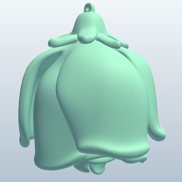 Rose Bud v1 Free 3D Model - .obj .stl - Free3D