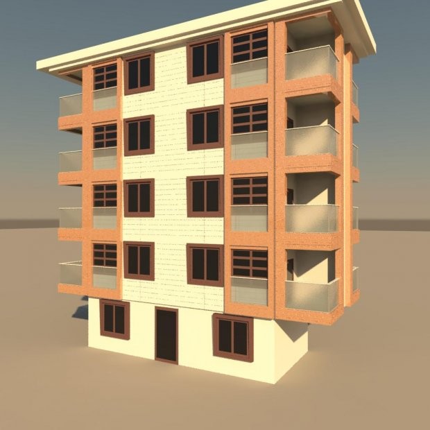 Modern Apartment Free 3D Model - .obj .ma .mb .fbx - Free3D