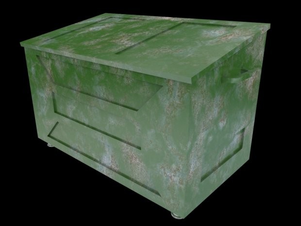 Garbage Container Free 3D Model - .3ds .obj .dae .c4d .fbx .dxf - Free3D