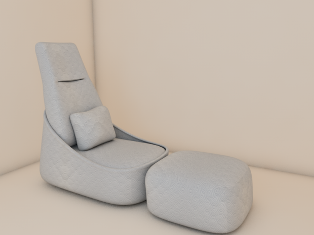 Comfy chair Free 3D Model - .c4d - Free3D
