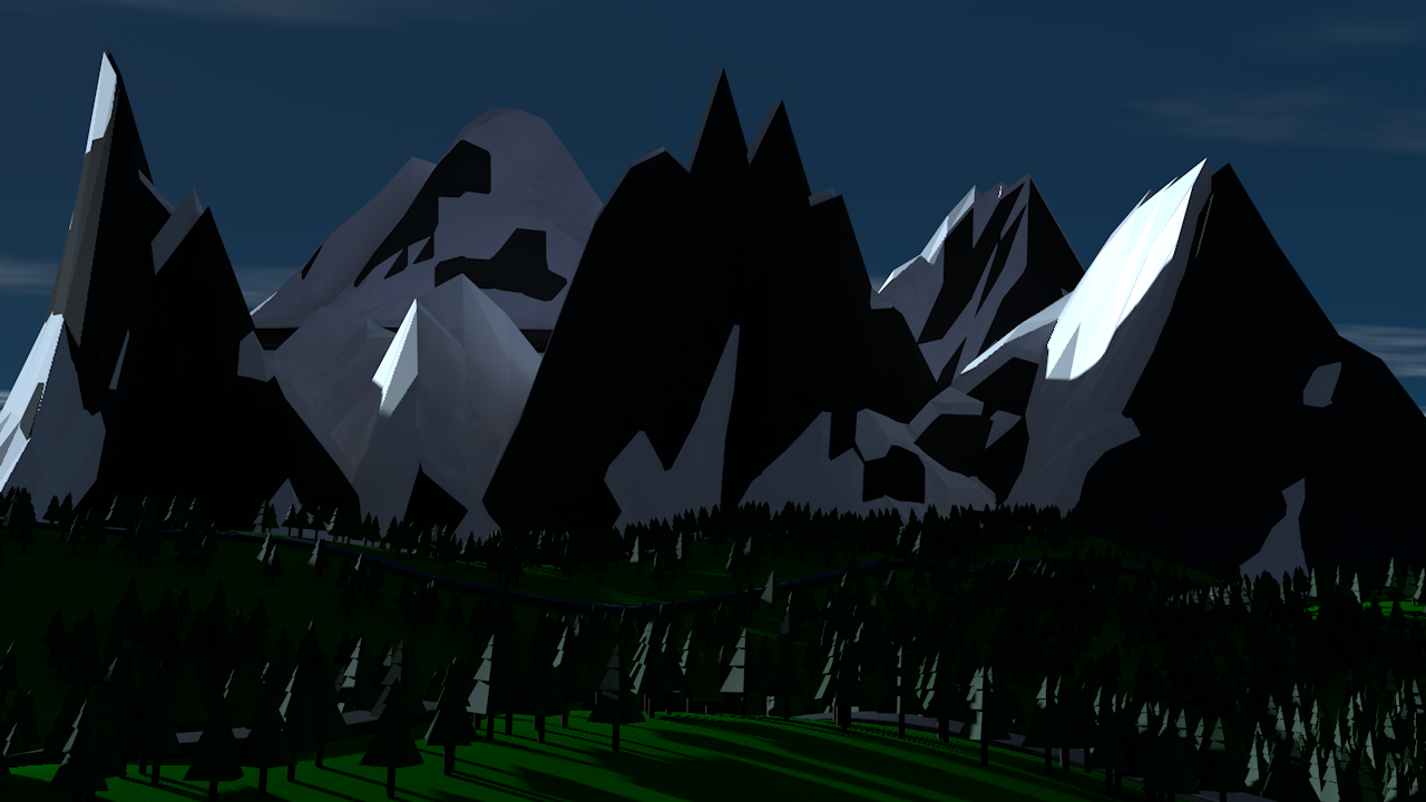 Low poly ground Free 3D Model - .c4d - Free3D