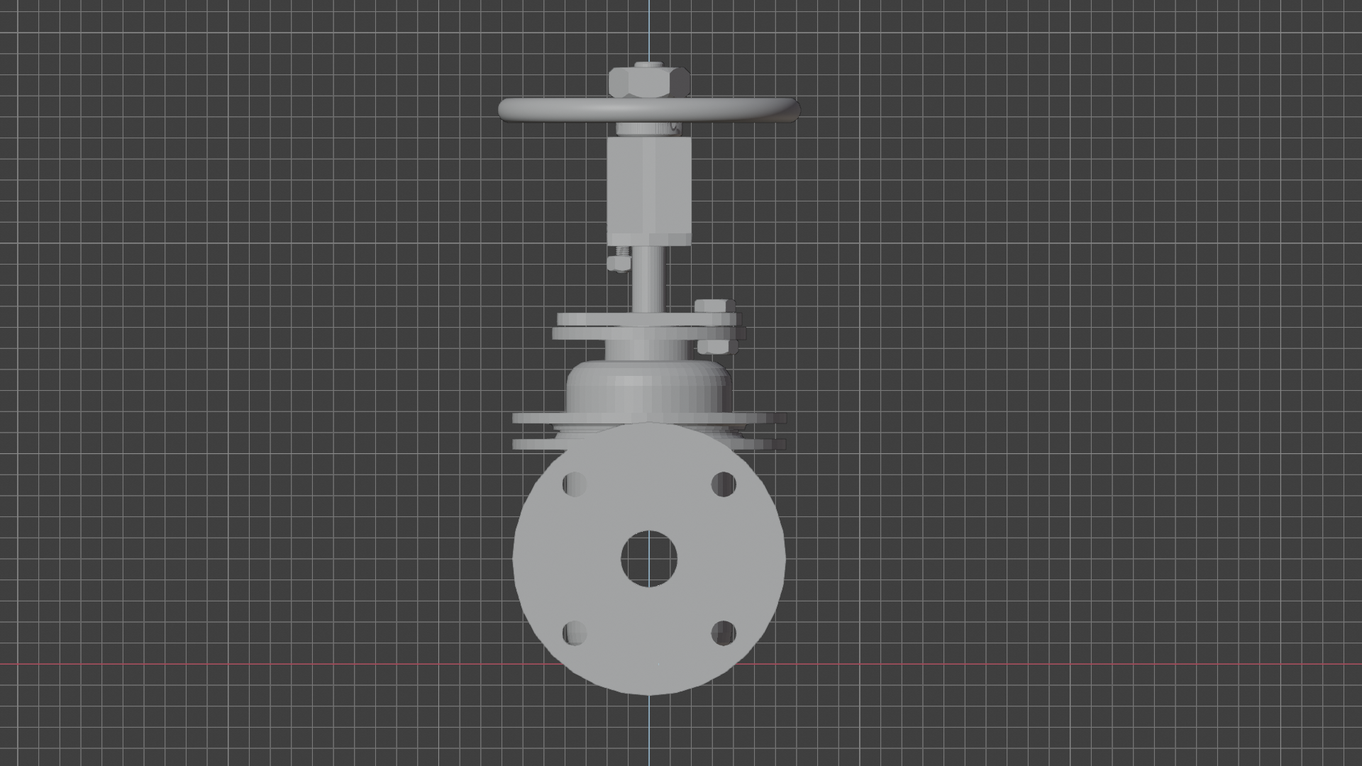 Valve Free 3D Model - .blend - Free3D