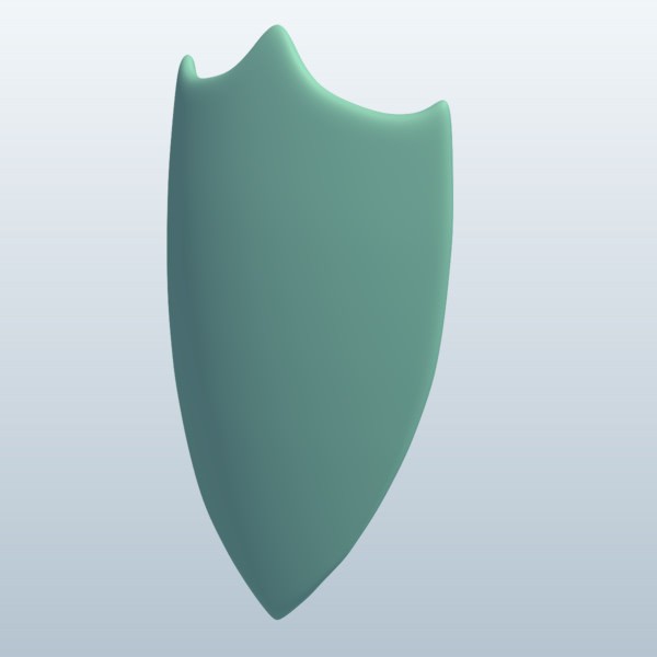 Shield v202 Free 3D Model - .obj .stl - Free3D