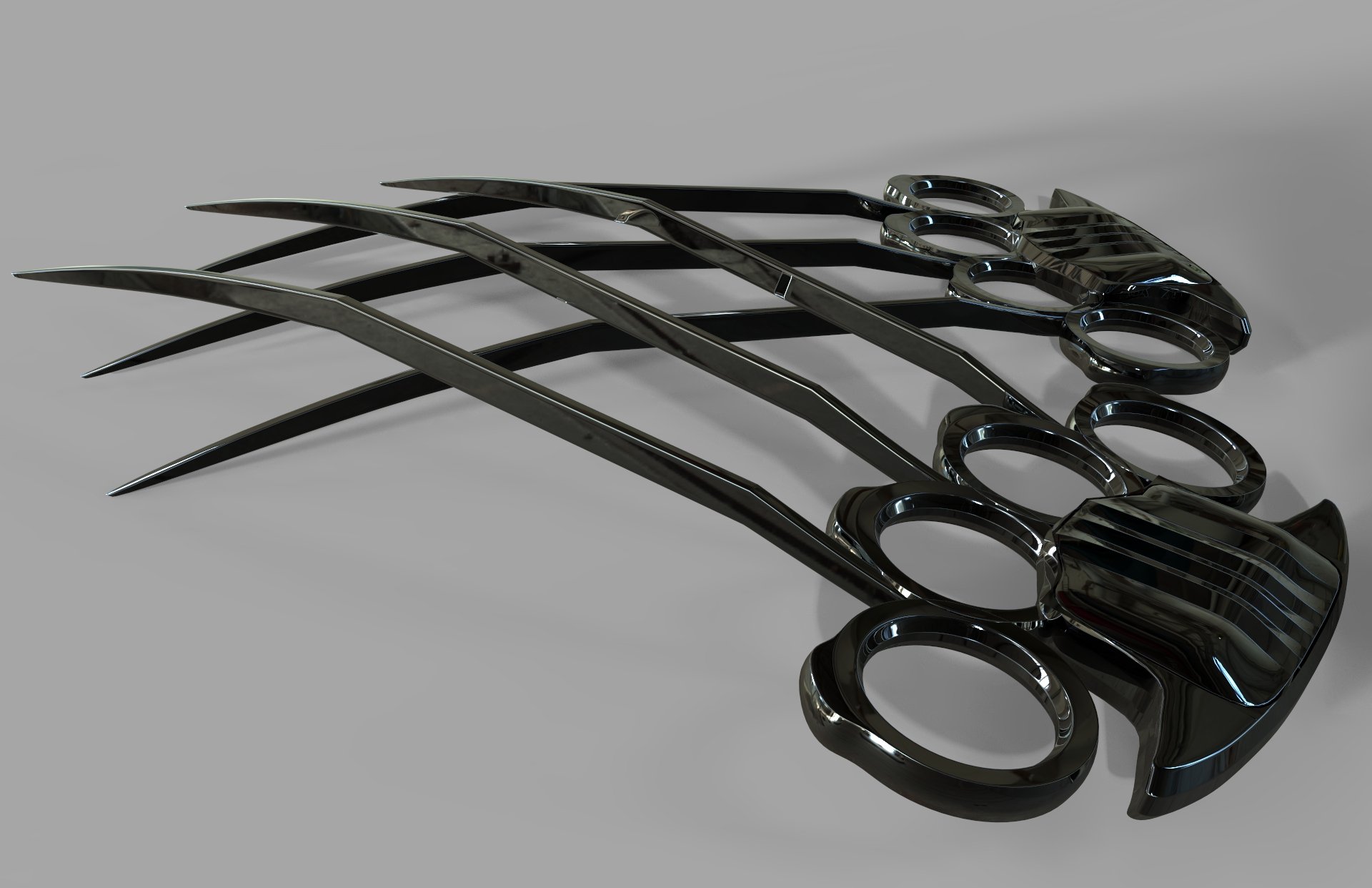 Knuckle duster Free 3D Model - .obj .ma - Free3D