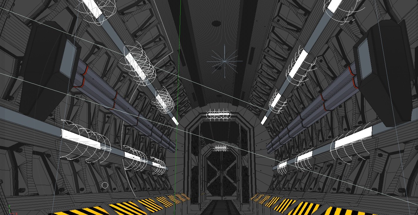 USCSS Covenant Corridor Free 3D Model - .fbx .c4d - Free3D