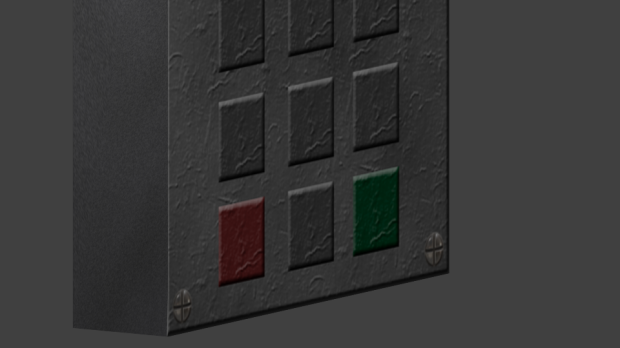 Password panel Free 3D Model - .blend .fbx - Free3D