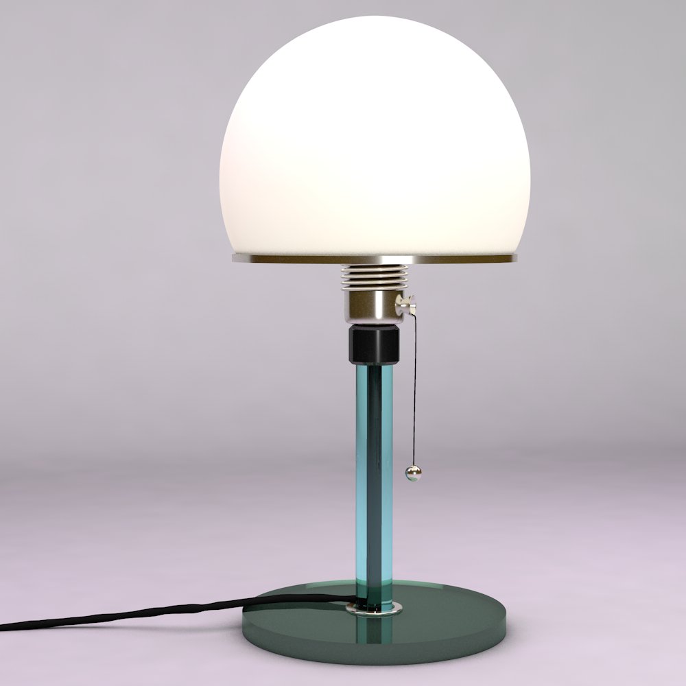 „Die“ Bauhaus-Lampe: Designklassiker (1942) Modelo 3D gratis - .c4d ...