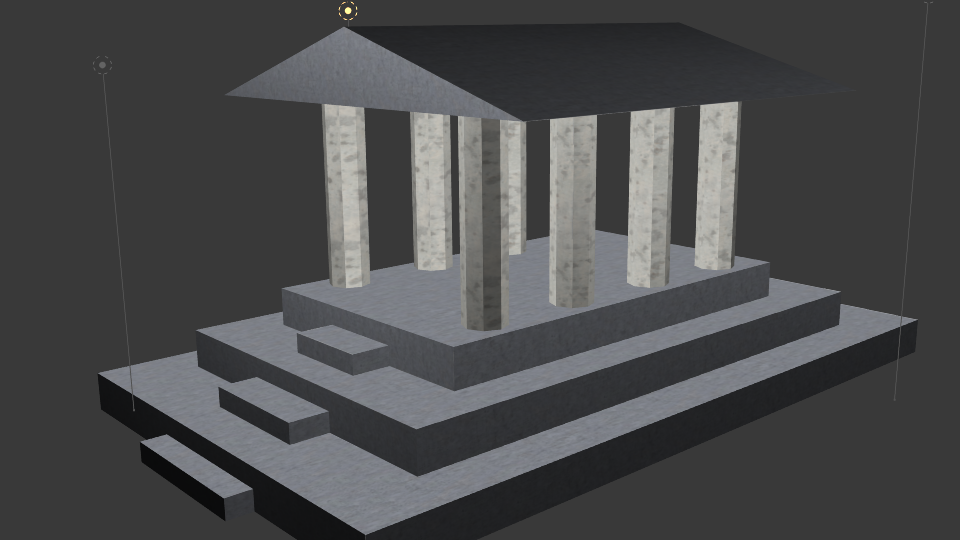 Temple Free 3D Model - .obj .dae .blend .fbx - Free3D