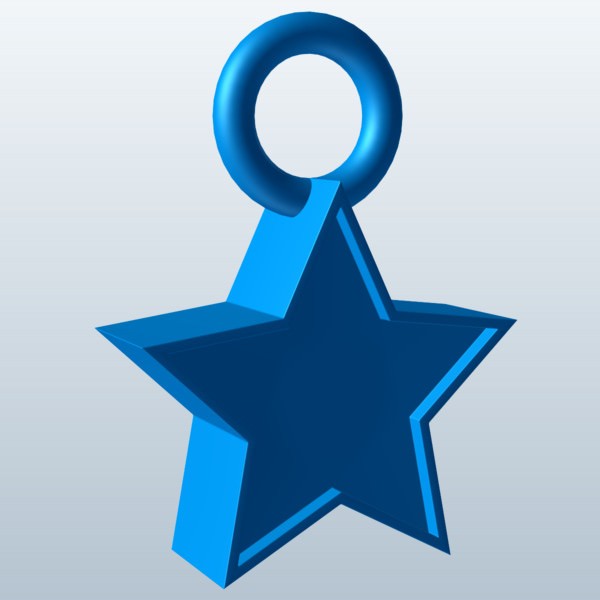 Star v1 Free 3D Model - .obj .stl - Free3D