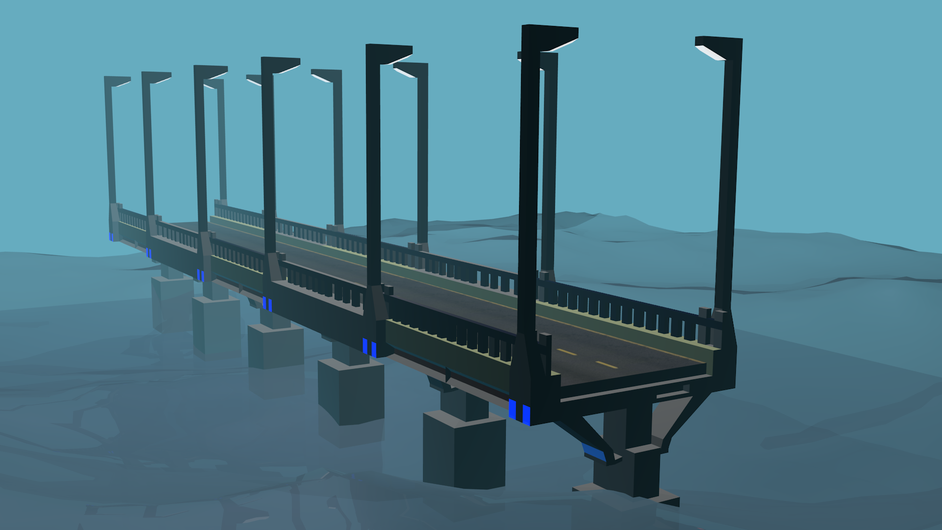 Bridge Free 3D Model - .3ds .obj .blend - Free3D