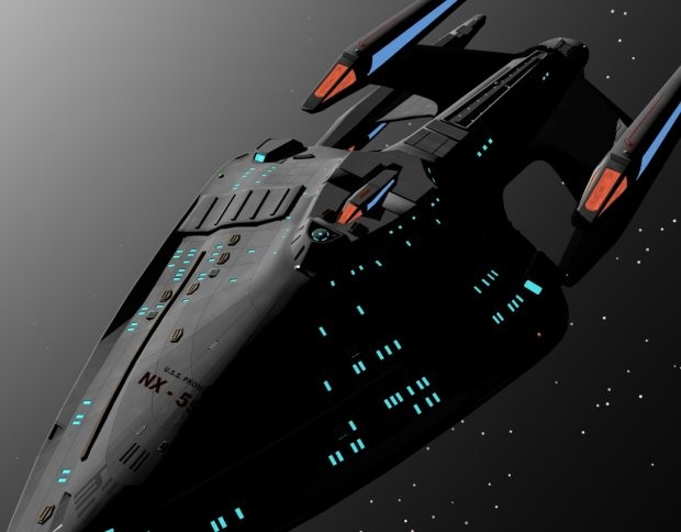 U.S.S Prometheus NX 59650 Free 3D Model - .obj - Free3D