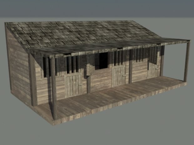 Stable Free 3D Model - .3ds .obj .fbx - Free3D