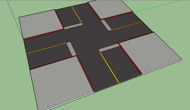 Street Free 3D Model - .dae - Free3D