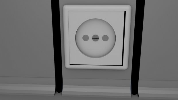 Plug socket Free 3D Model - .3ds .obj .c4d - Free3D