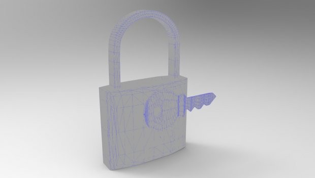 Padlock Free 3D Model - .obj .mb .fbx - Free3D