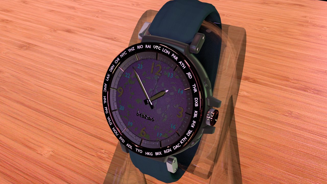 Watch Free 3D Model - .blend .fx .stl .d3d .mtl .obj - Free3D