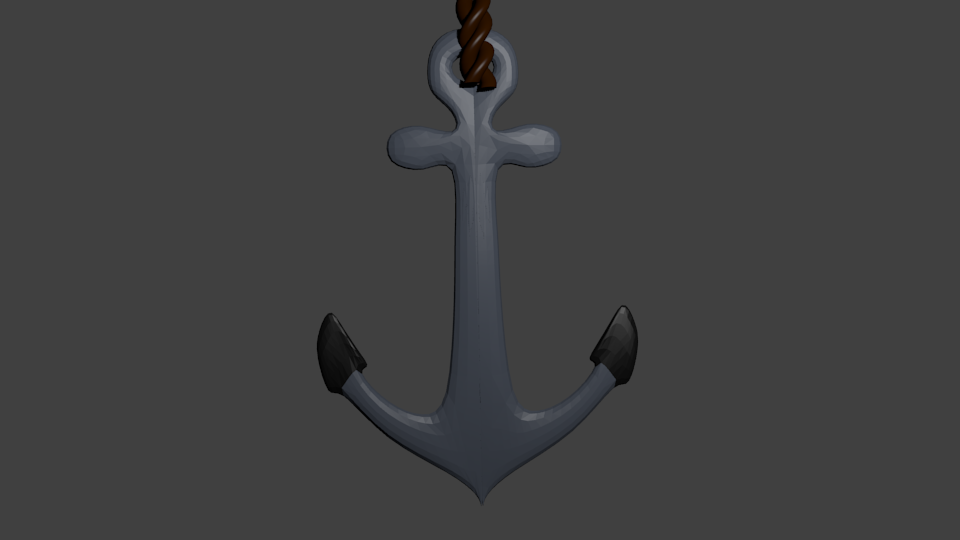 Anchor Free 3D Model - .blend - Free3D