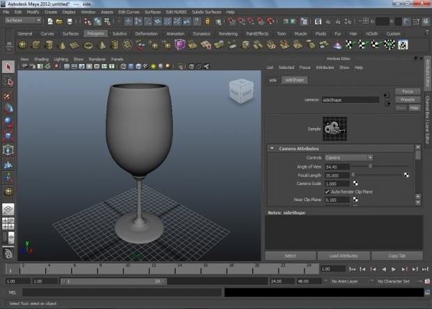 Glass Free 3D Model - .obj .mb .fbx .mtl - Free3D