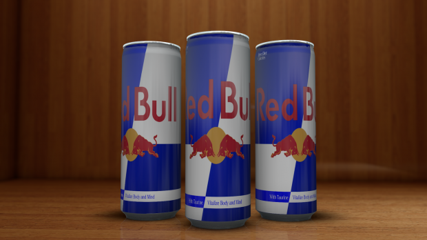 Red Bull can Free 3D Model - .c4d - Free3D