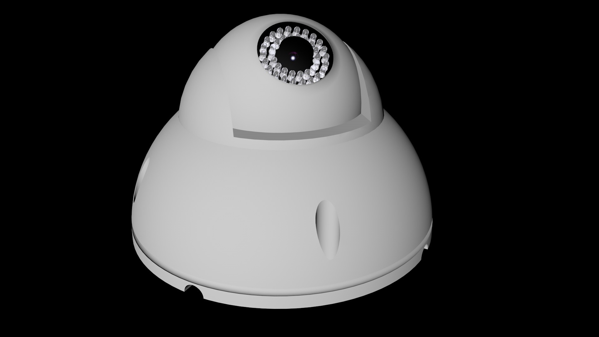 Security cameras v3 Free 3D Model - .c4d .obj .3ds .xml .mtl - Free3D
