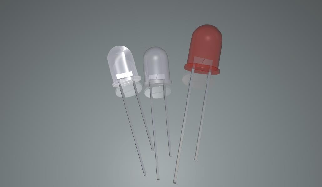 Led diode Free 3D Model - .blend .3ds .obj - Free3D