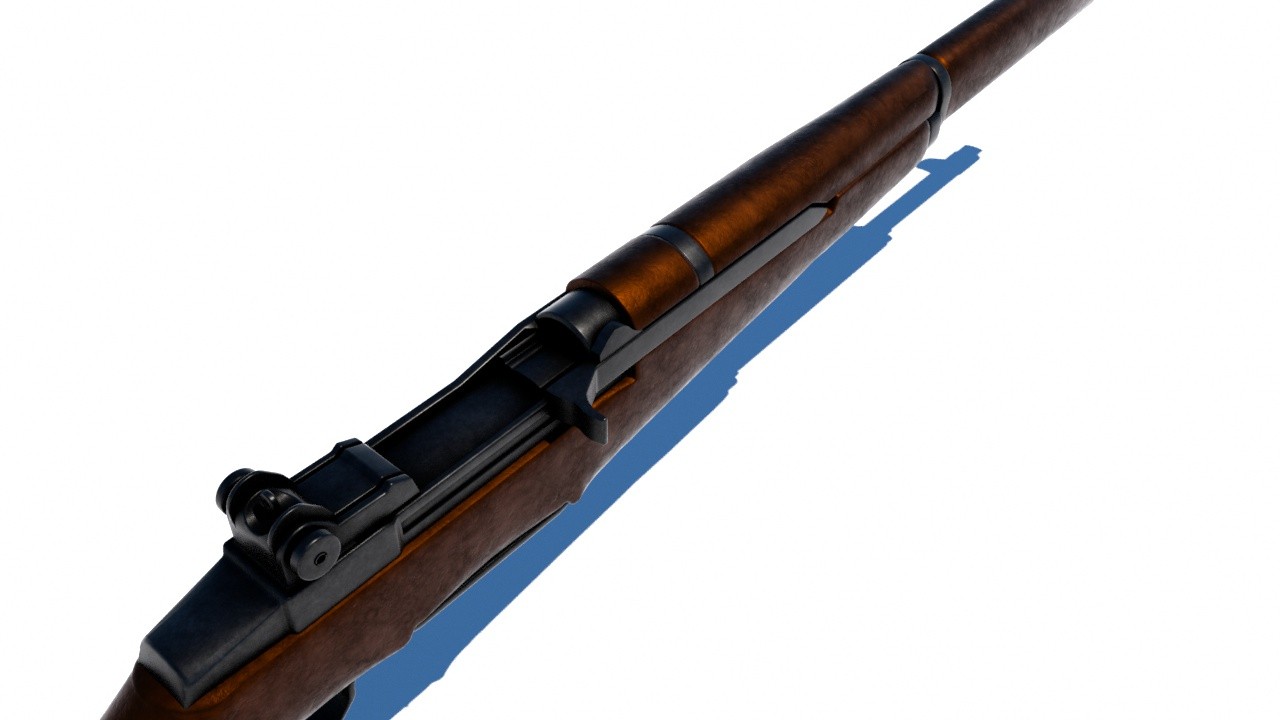 M1 garand Free 3D Model - .c4d - Free3D