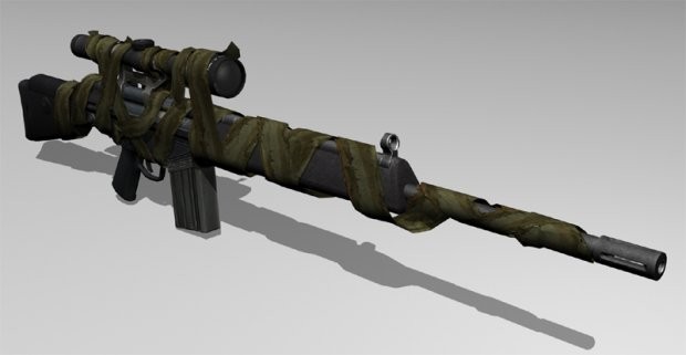 MSG90 Free 3D Model - .3ds .tga - Free3D