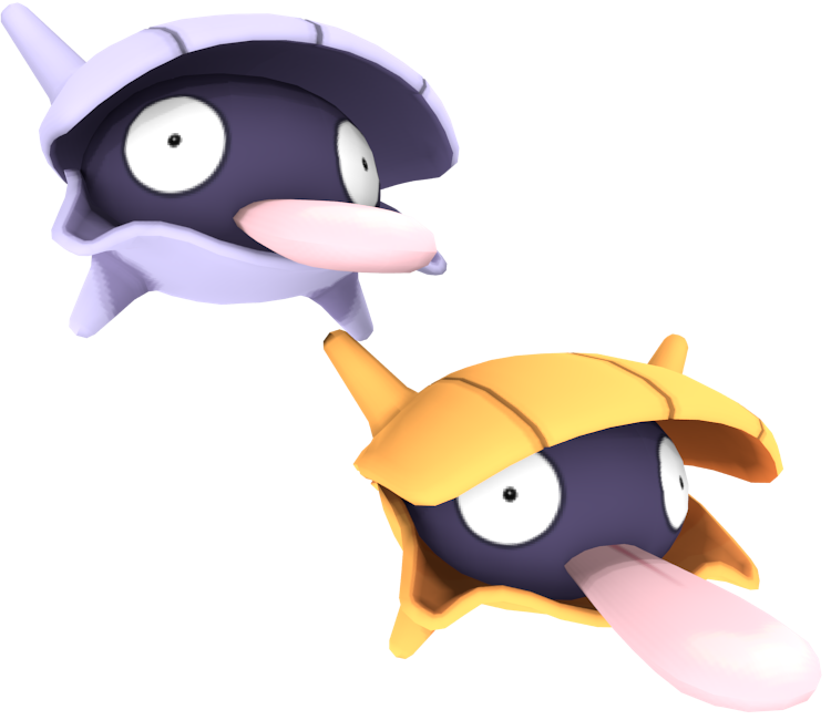 Shellder (Pokemon) Modelo 3D gratis - .dae .fbx - Free3D