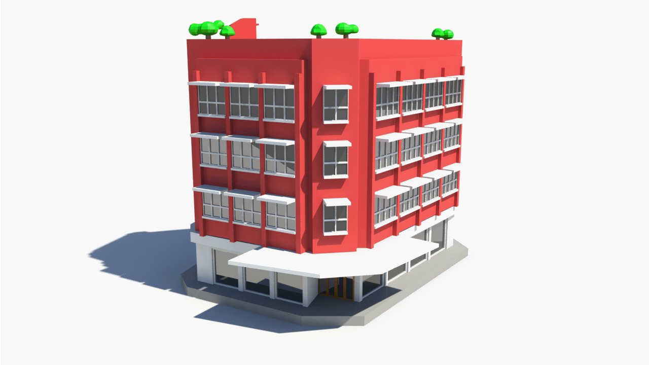 Building 2 Free 3D Model - .ma - Free3D