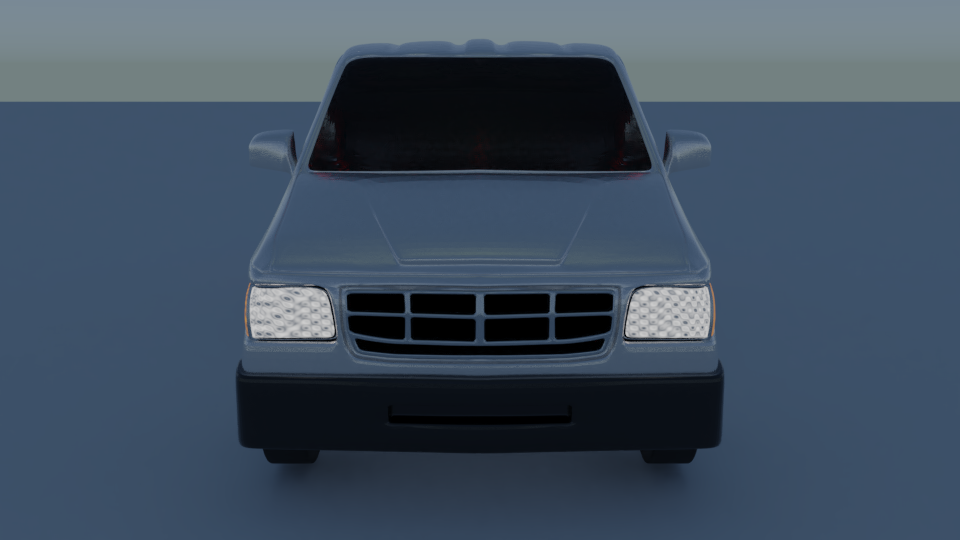 Ford Econoline 1998 Free 3D Model - .blend .obj - Free3D