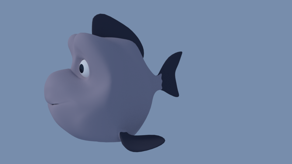 Stylized Fish Free 3D Model - .blend .obj .dae - Free3D