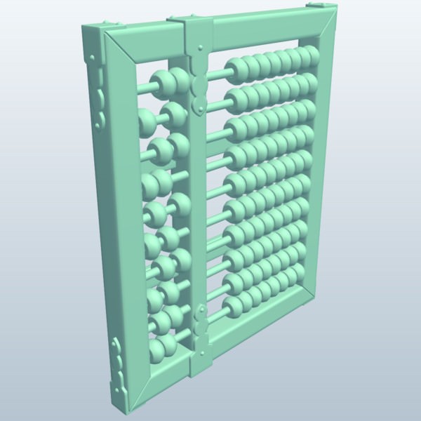 ábaco v2 Modelo 3D gratis - .obj .stl - Free3D