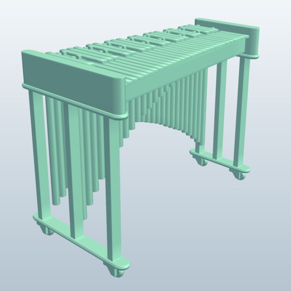 Marimba v2 Free 3D Model - .obj .stl - Free3D