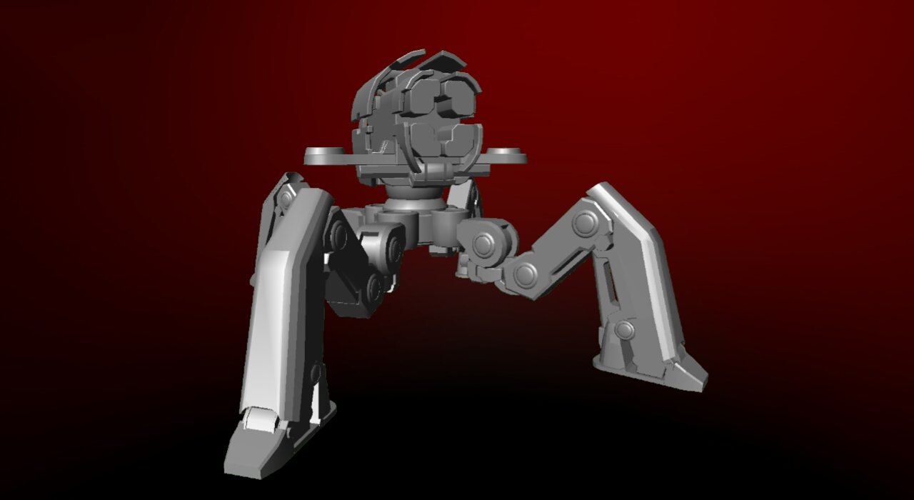 Raijin (war robots) Free 3D Model - .obj - Free3D