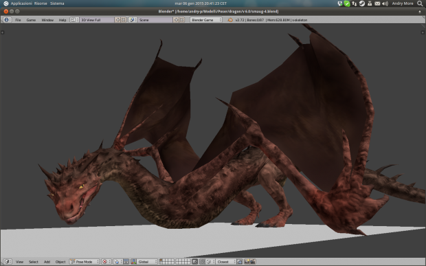 Smaug Free 3D Model - .obj .blend .fbx - Free3D