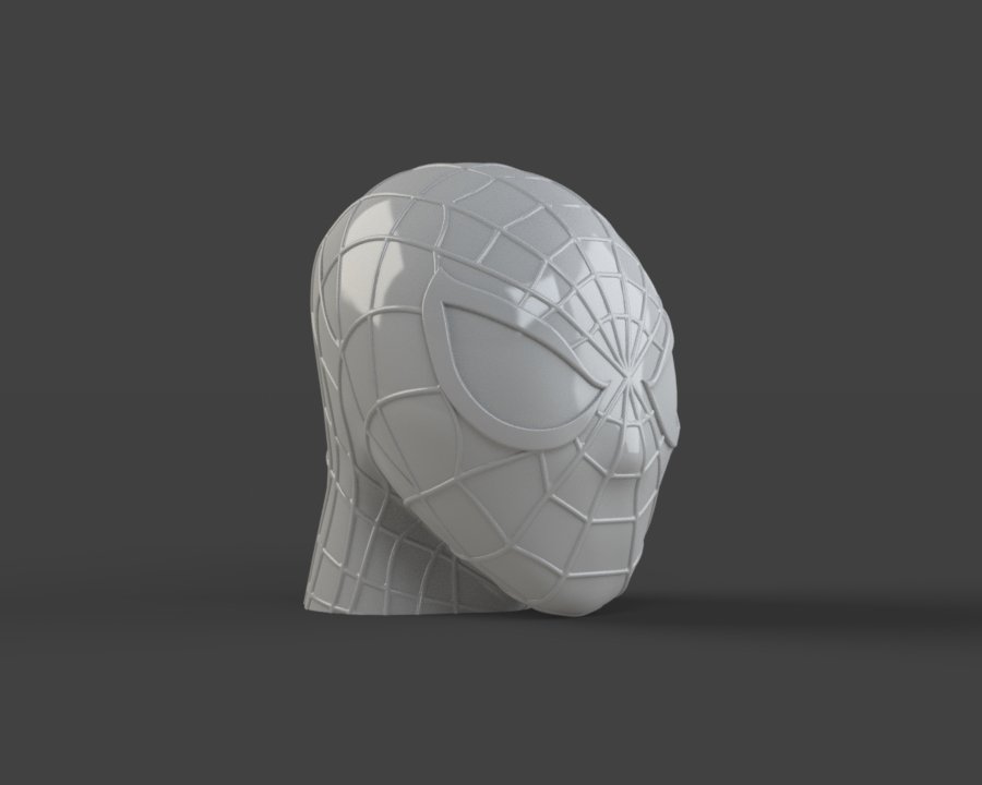 Spiderman Head Free 3D Model - .stl - Free3D