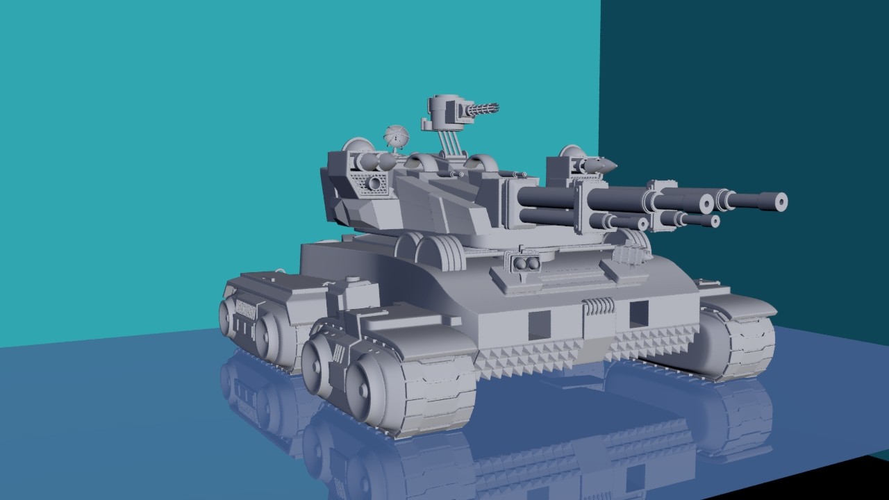 Advanced Military tank Free 3D Model - .mb .obj - Free3D