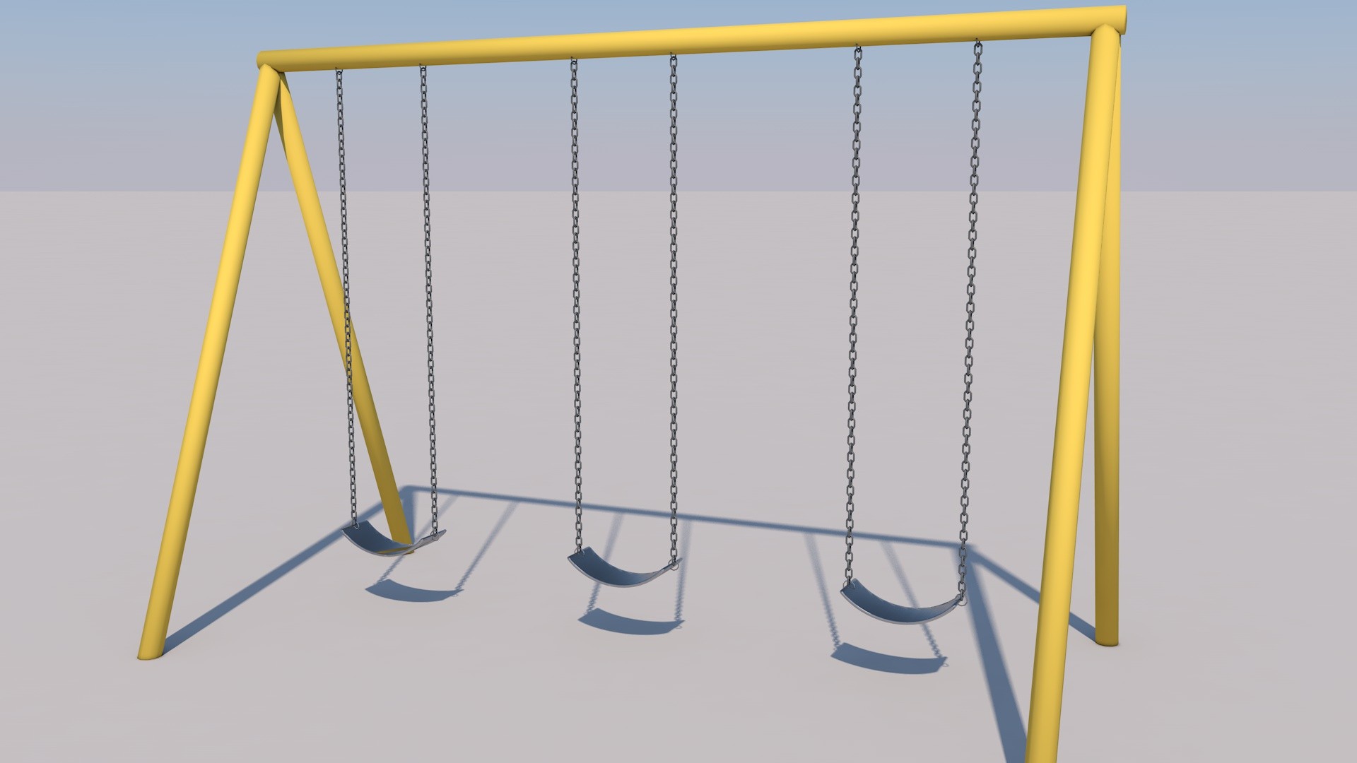 Swing Free 3D Model - .obj .3ds - Free3D