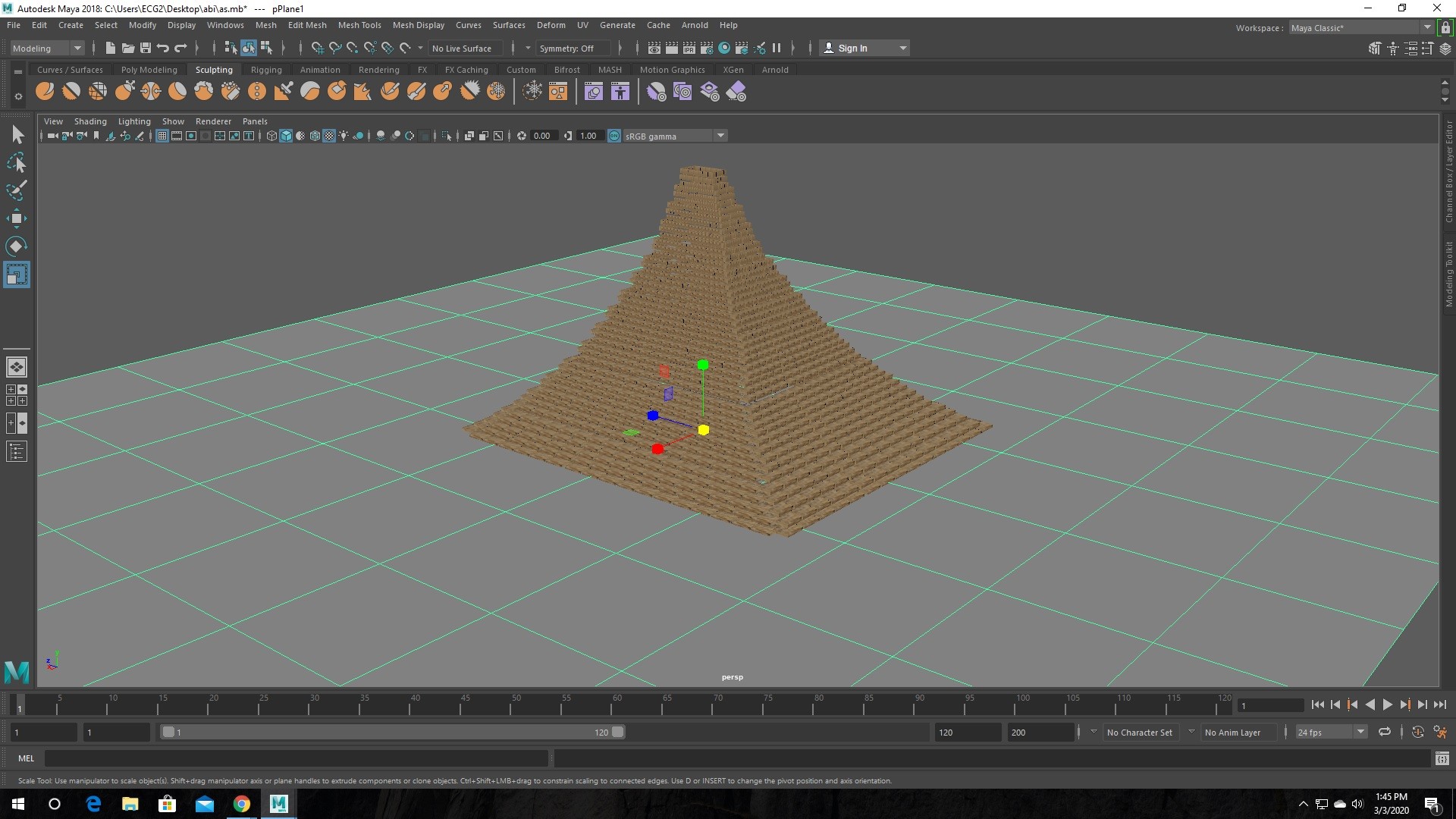 Pyramids Free 3D Model - .mb - Free3D