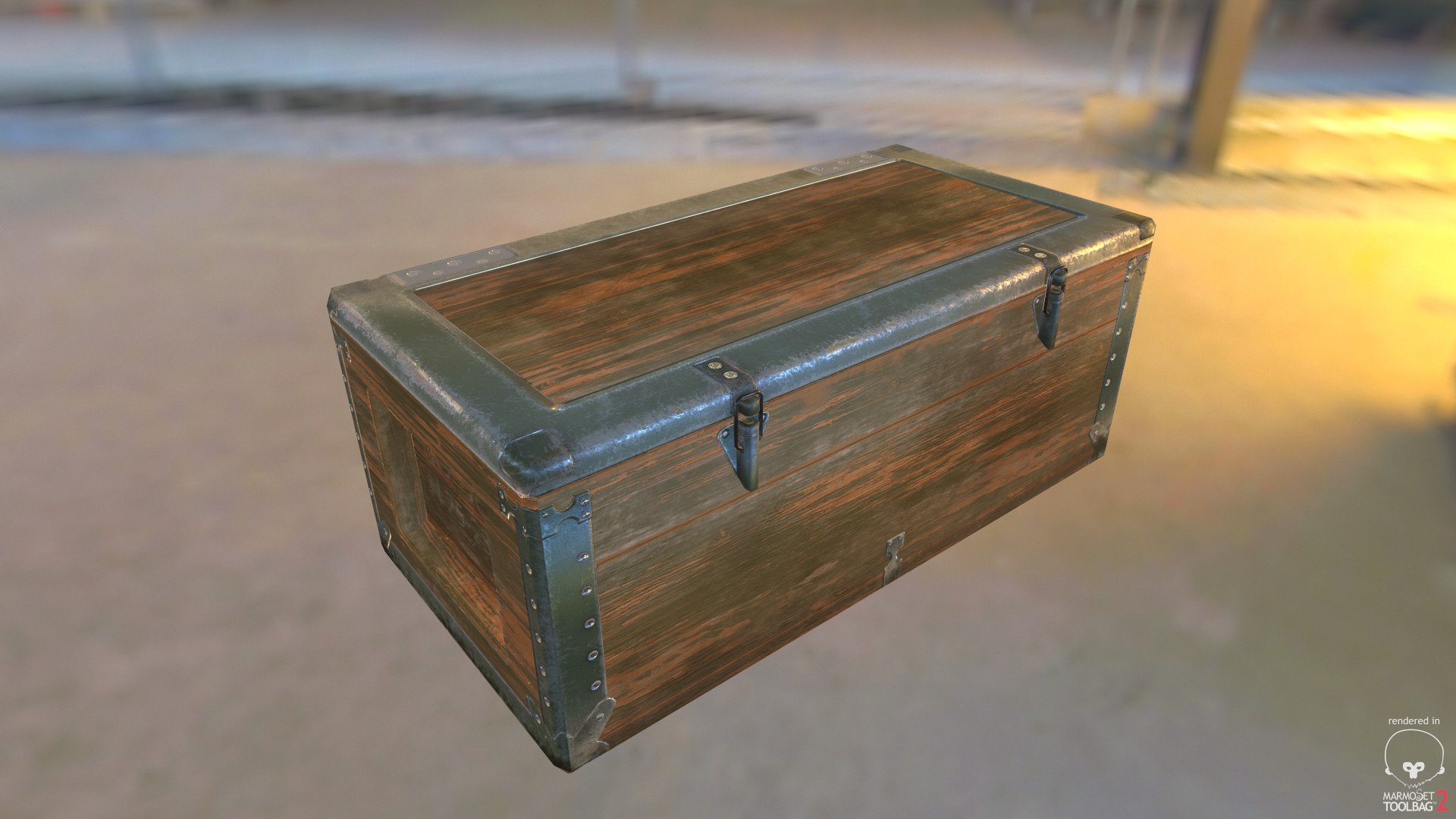 Weapon Box Free 3D Model - .obj .fbx - Free3D