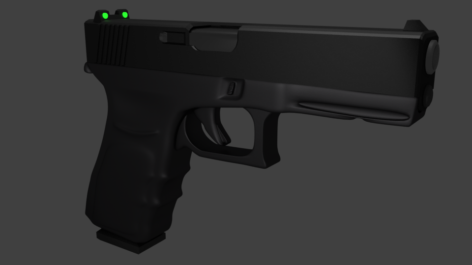Glock 18C Free 3D Model - .3ds .obj .blend .fbx - Free3D