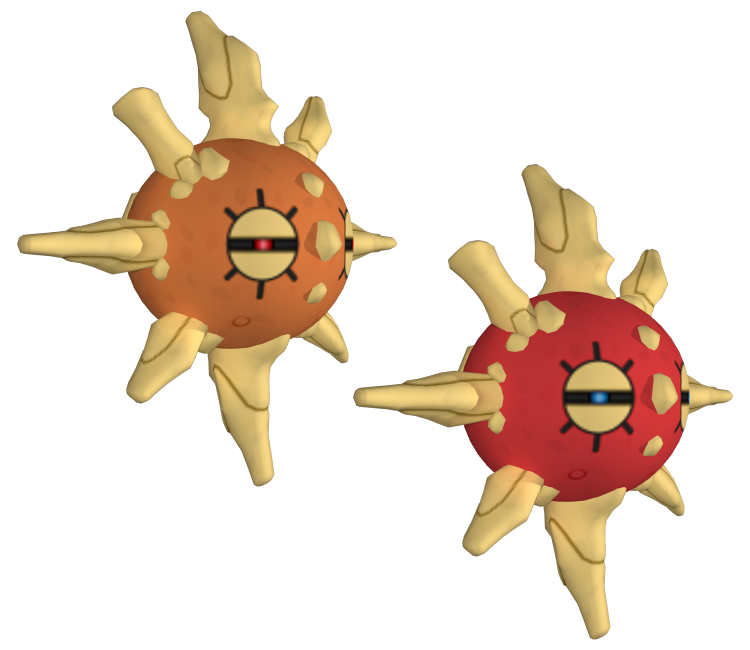 Solrock (Pokemon) Free 3D Model - .dae .fbx - Free3D