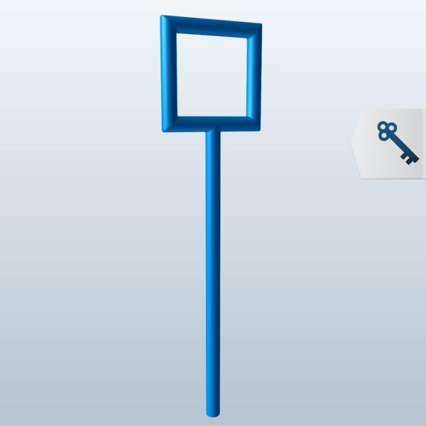 Square v1 Free 3D Model - .obj .stl - Free3D