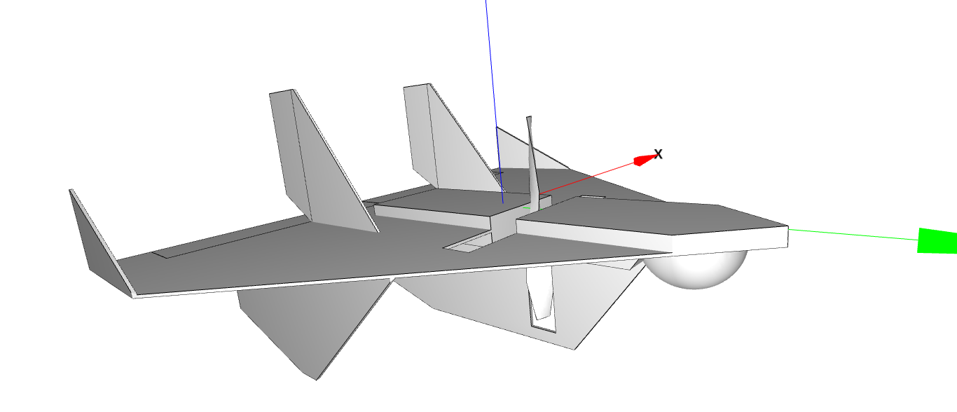 Plane Delta RC Free 3D Model - .obj - Free3D