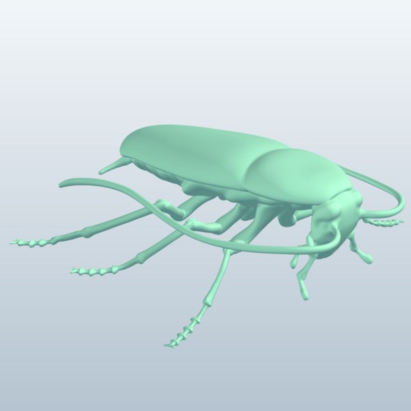 Cockroach v1 Free 3D Model - .obj .stl - Free3D