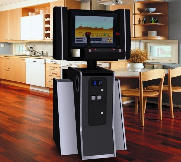 Danger Zone - Upright Arcade Machine Modelo 3D gratis - .3ds - Free3D