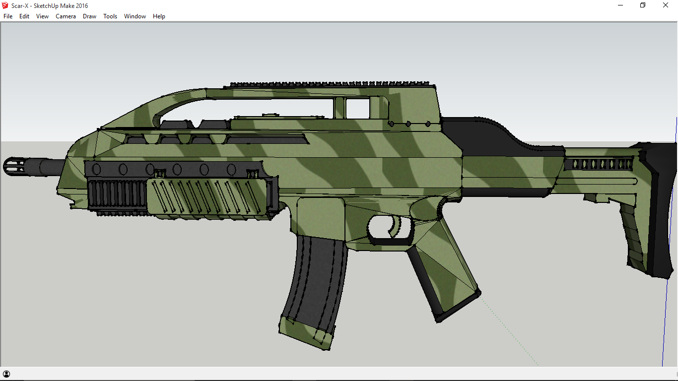 Scar-x-Prototype Free 3D Model - .3ds .obj .dae .stl - Free3D
