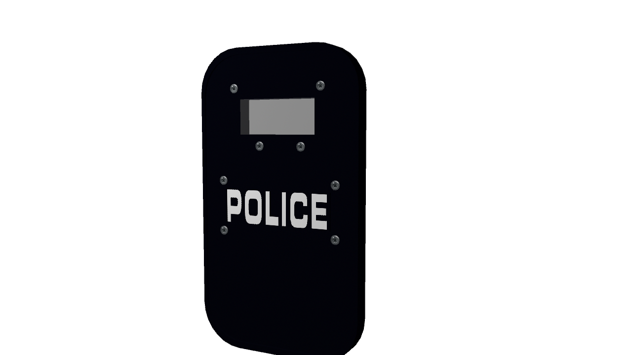 Riot Shield Free 3D Model - .mb .fbx - Free3D