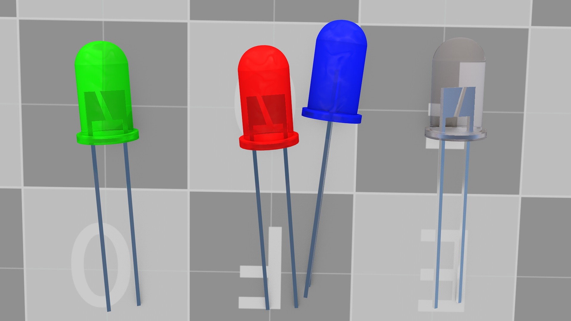 LED Free 3D Model - .c4d .obj .mtl - Free3D